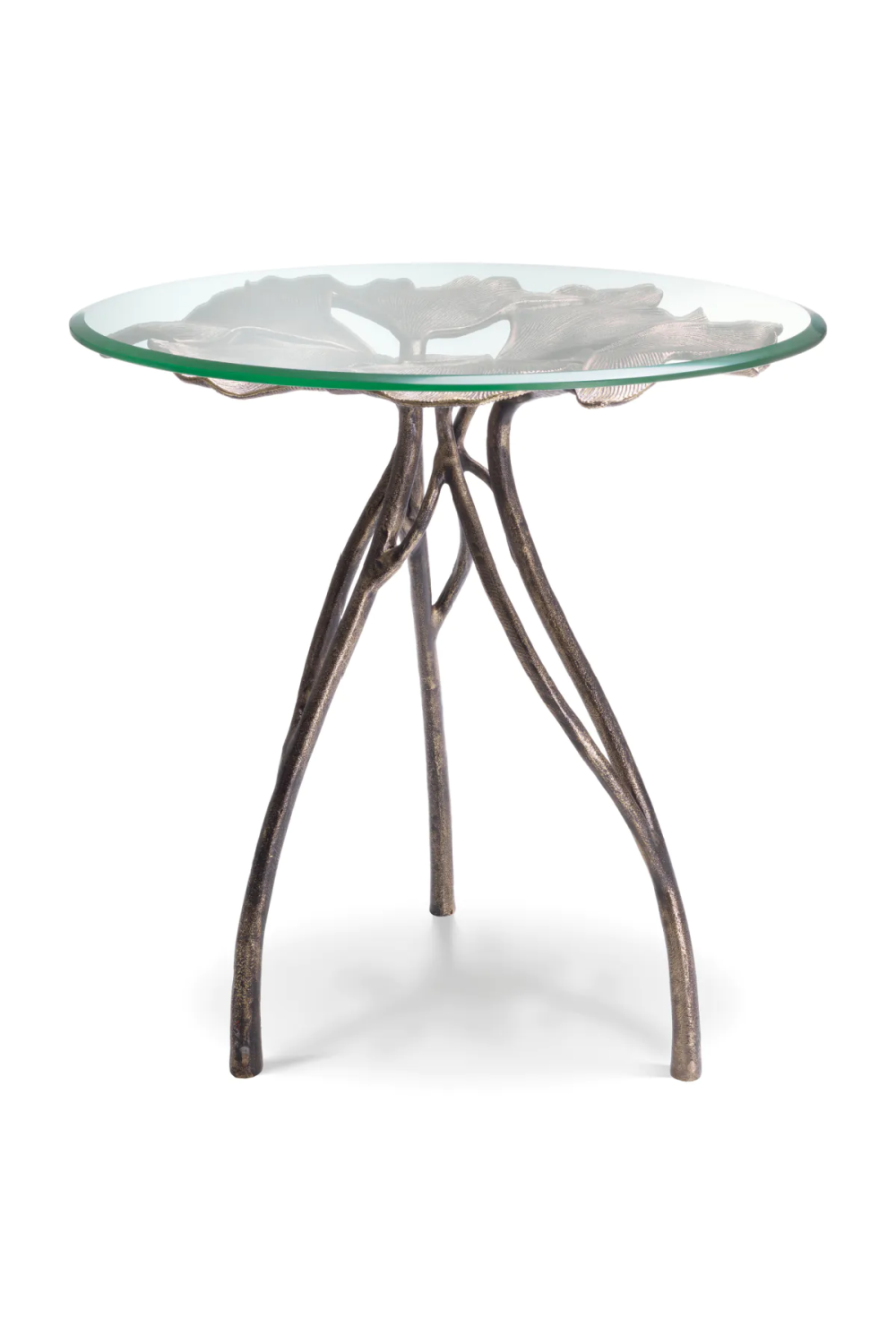 Round Glass Side Table Poseidon | Eichholtz Miami – Eichholtz Miami Gallery