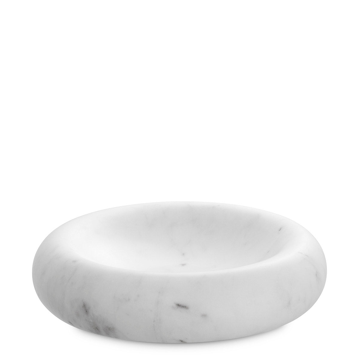 White Marble Bowl Lizz S – Eichholtz Miami